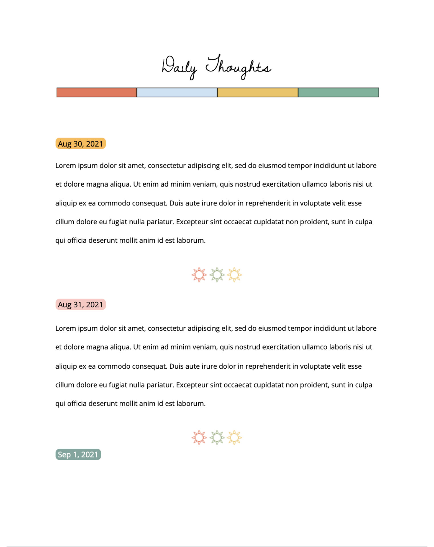 General Journal Template Google Docs - Journal Templates General Journal Template Google Docs - Journal Templates