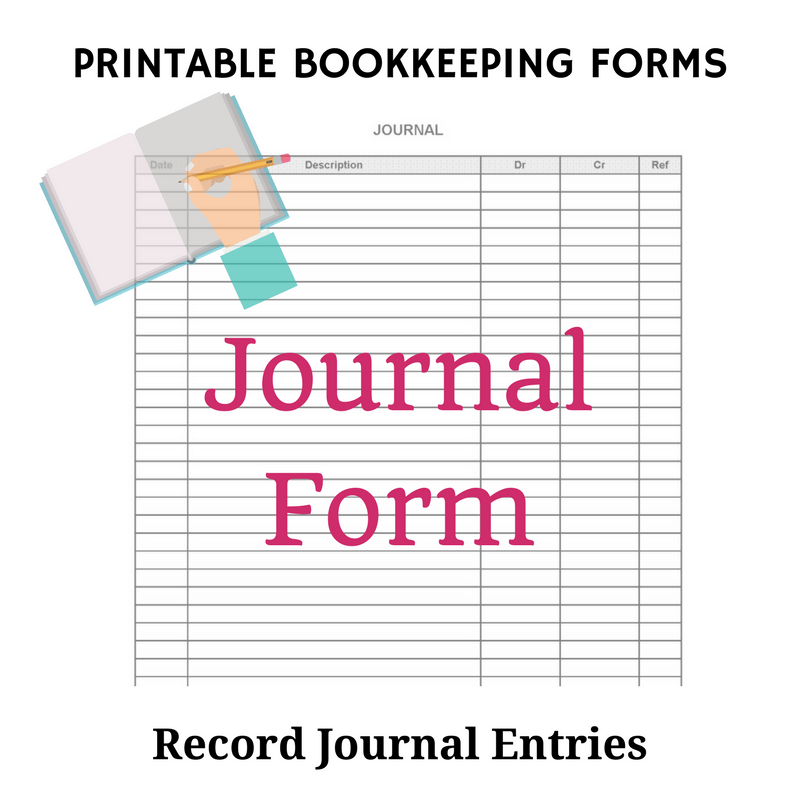 Bookkeeping Journal Template - Journal Templates Bookkeeping Journal Template - Journal Templates